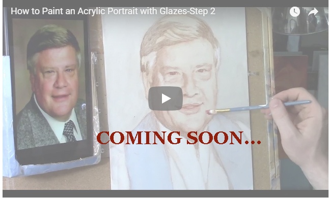 COMING SOON-2 - Realistic Acrylic Portrait School