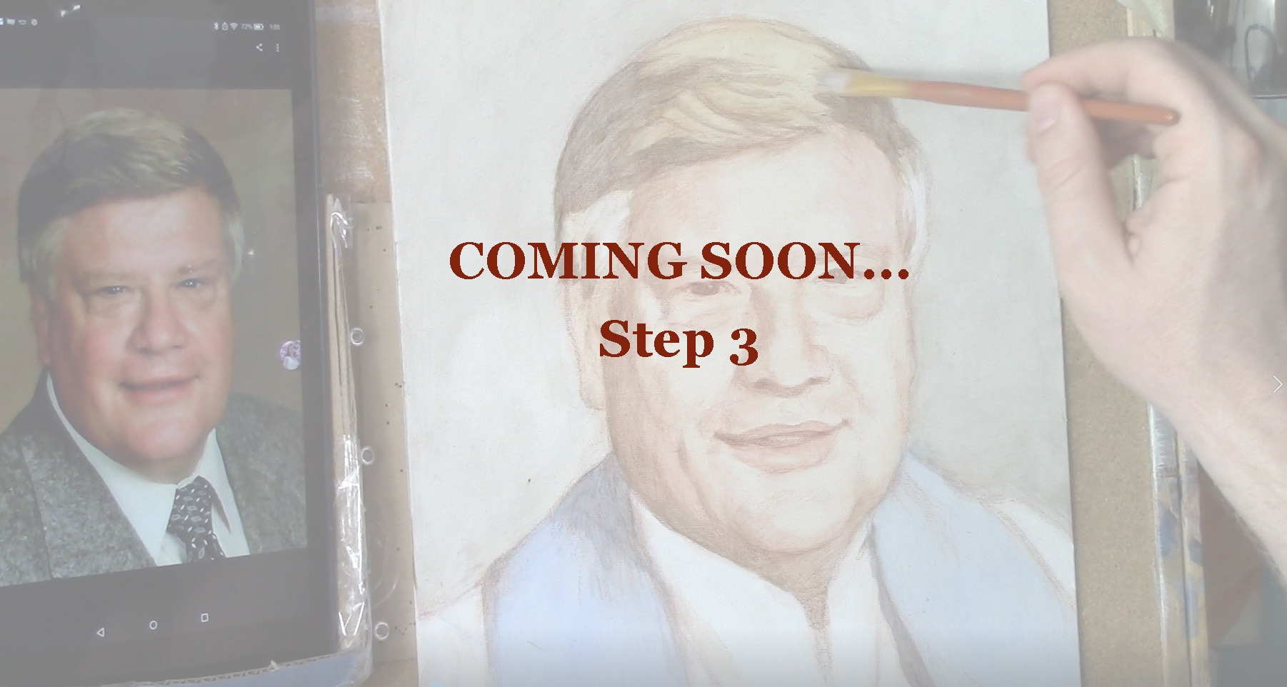 COMING SOON-3 - Realistic Acrylic Portrait School